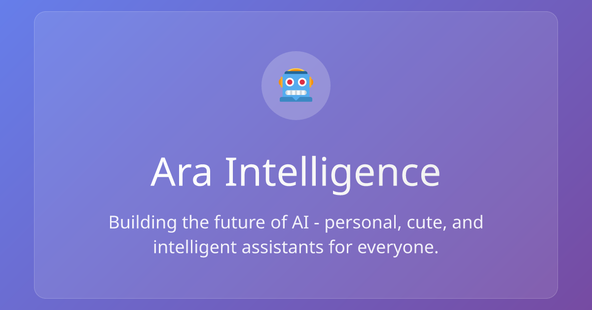 Ara Intelligence
